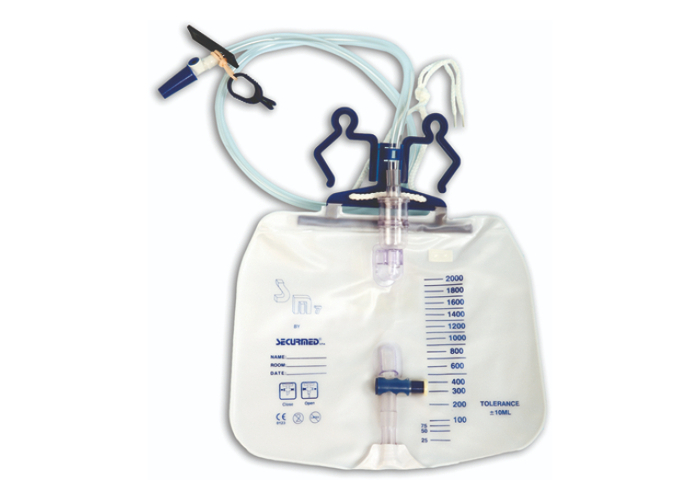 Poches urine systeme clos 2000 ml - Securmed