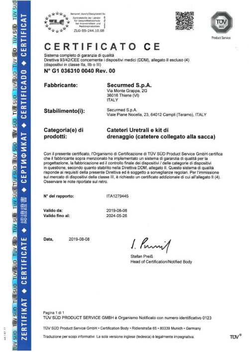 Certificats - Securmed